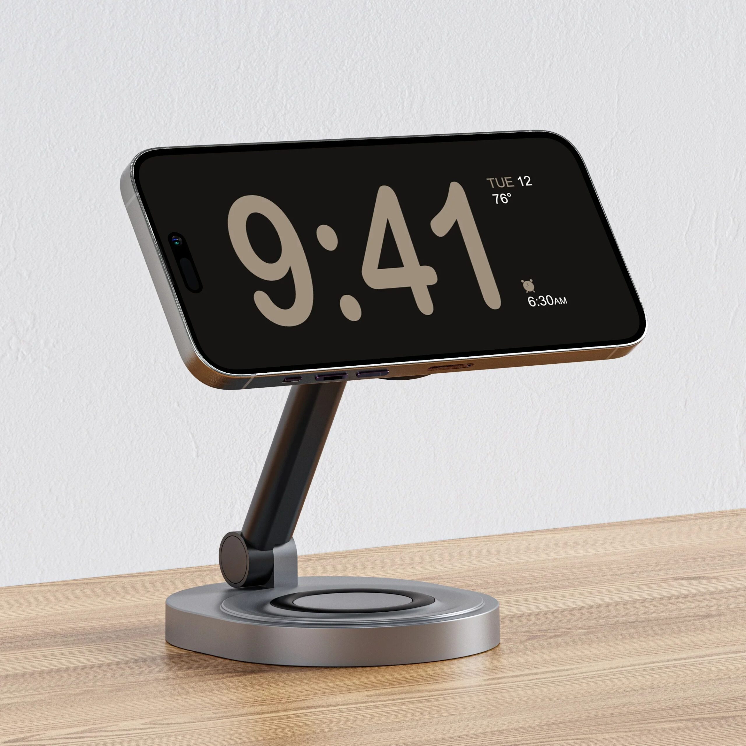 2-in-1 Magnetic Wireless Charger Stand - Flip In Cart
