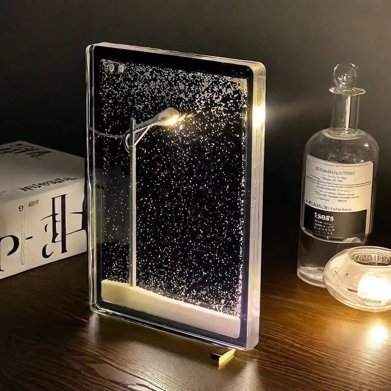 DIY Snowy Landscape Night Light - Flip In Cart