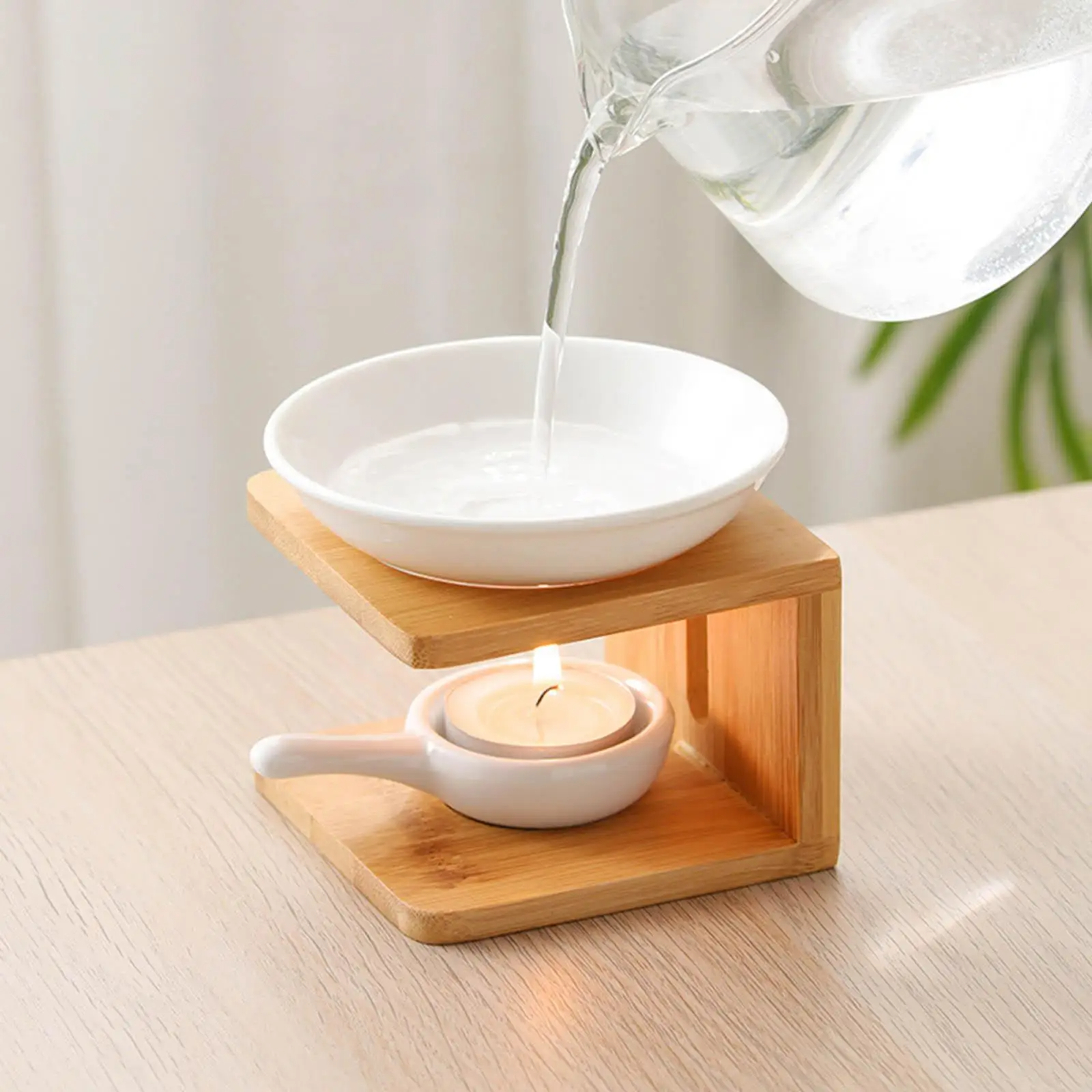 Ceramic Essential Oil Burner - Flip In Cart